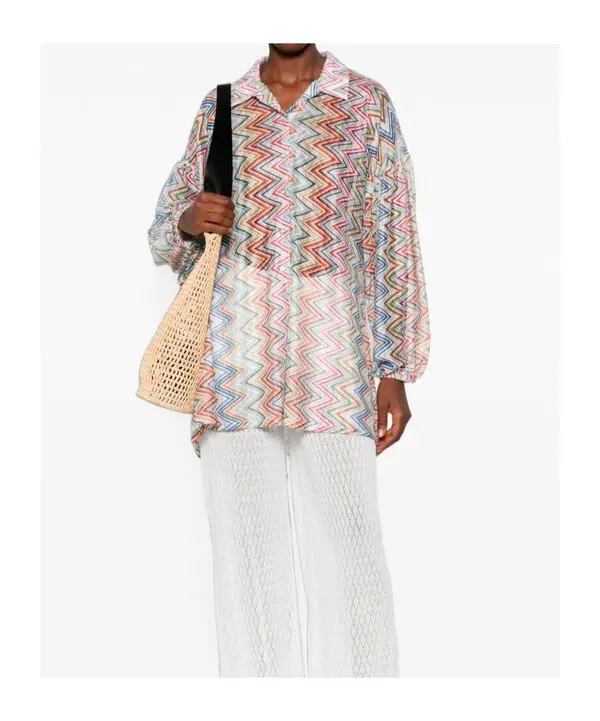 Missoni Zigzag-knit Shirt