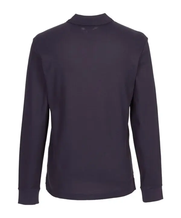 Burberry Long-sleeve Polo Shirt