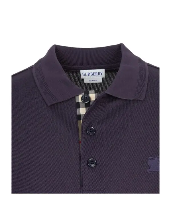Burberry Long-sleeve Polo Shirt