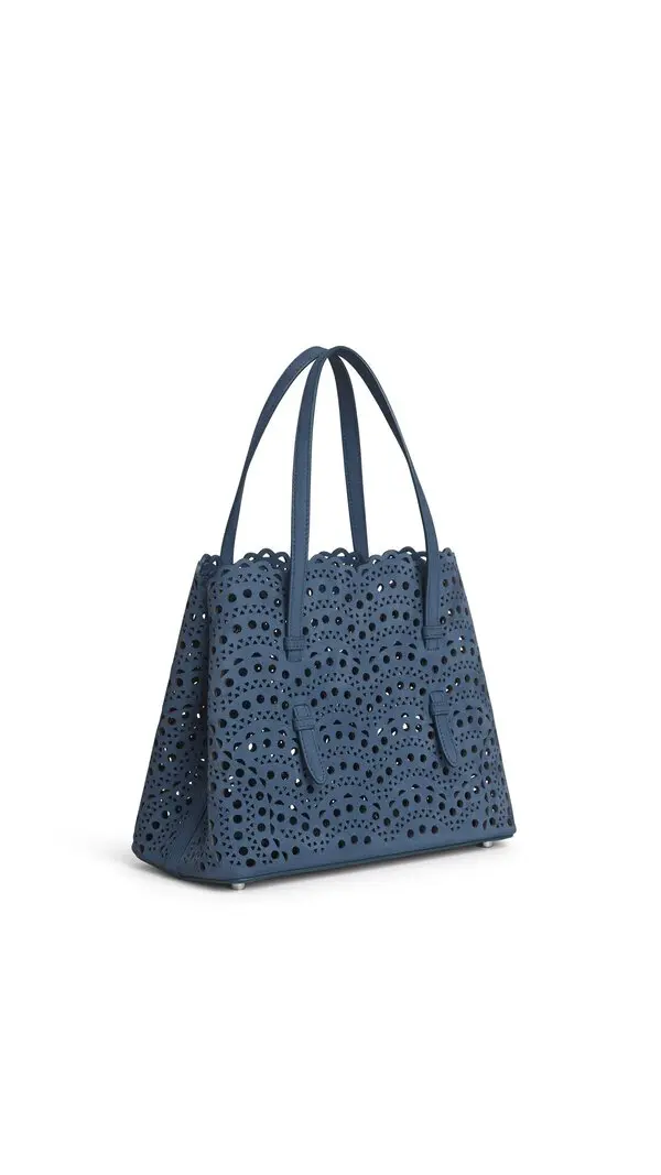 Alaïa Mina 25 Bag In Perforated Vienne Nubuck