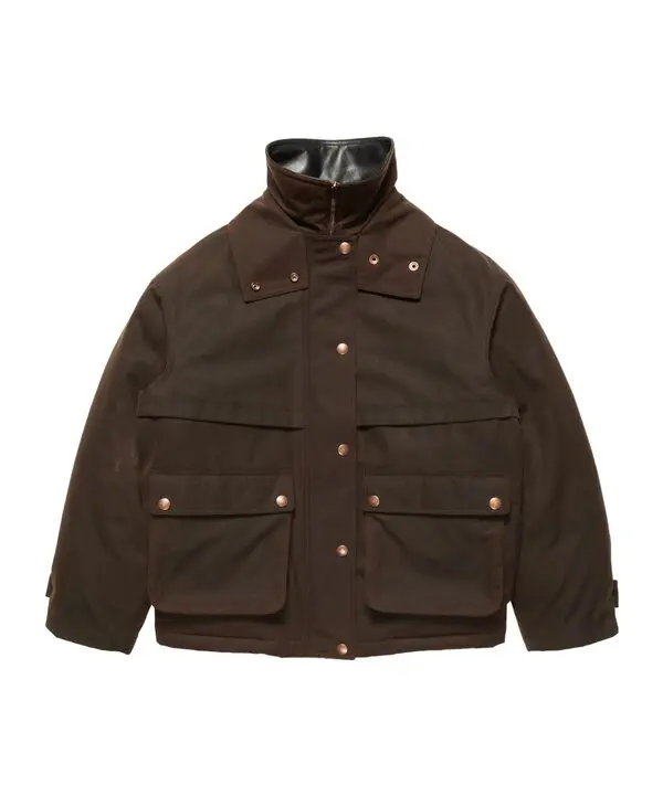 Acne Studios Long-sleeved Down Jacket - Dark Brown