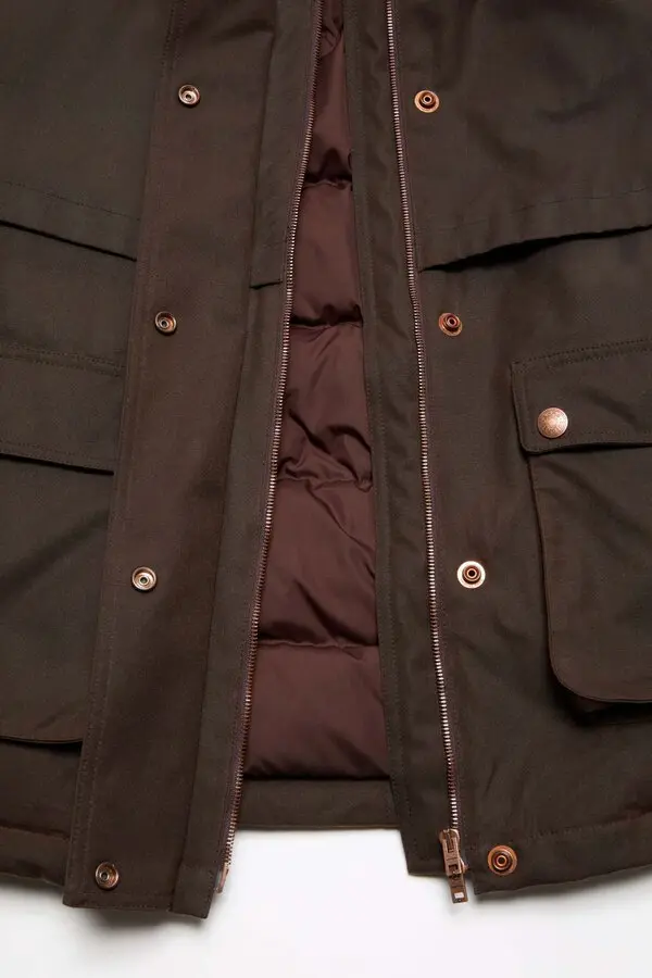 Acne Studios Long-sleeved Down Jacket