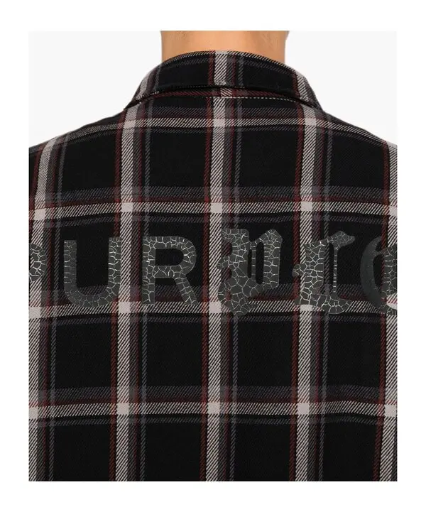 PURPLE BRAND Long-sleeve Plaid Shirt