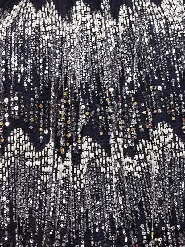 Rabanne Sequined Off-the-shoulder Short-sleeve Top