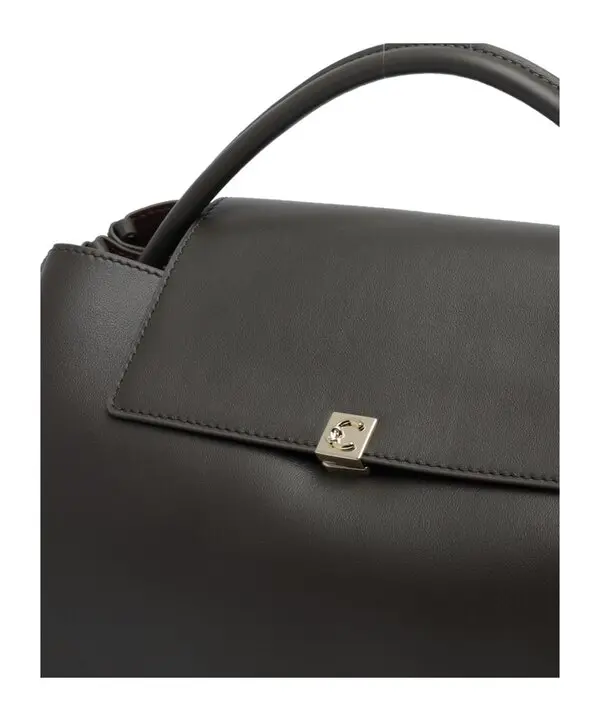 COCCINELLE Pansy Bimateria Top Handle Bag - Black