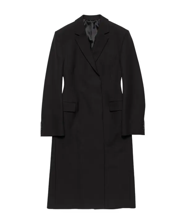 Acne Studios Double-breasted Wool Coat - Black