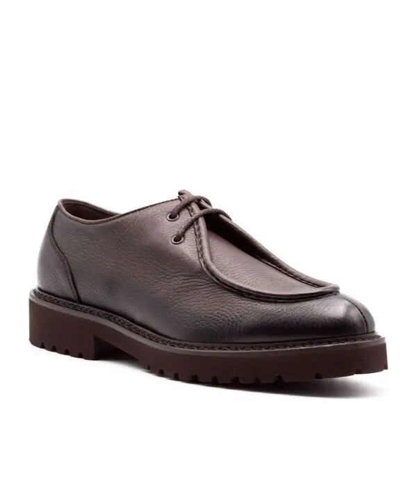 DOUCAL'S Raised Stitch Derby Shoes