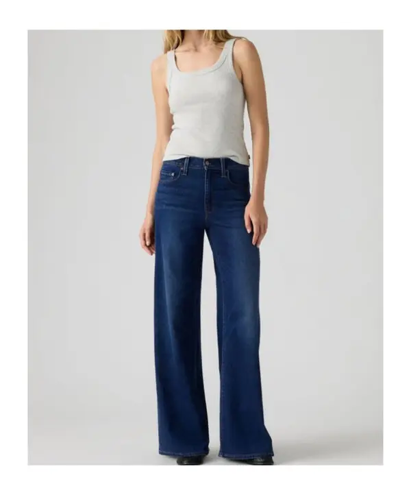 LEVI'S 728 High-rise Wide-leg Jeans