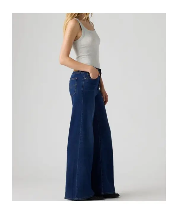 LEVI'S 728 High-rise Wide-leg Jeans