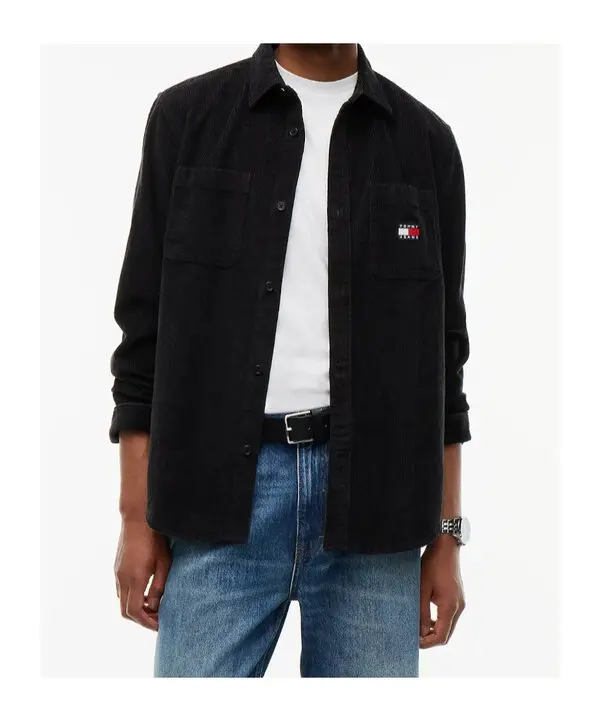 Tommy Hilfiger Relaxed Fit Patch Pocket Corduroy Shirt