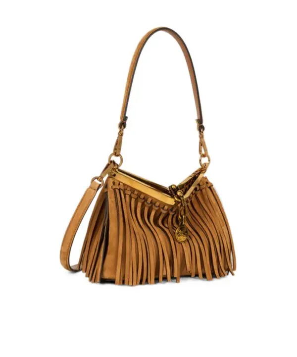 Etro Vela Fringed Small Shoulder Bag