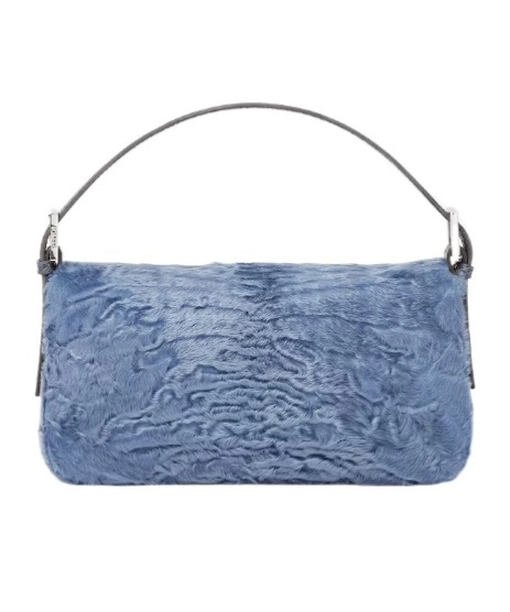 Fendi Baguette Swakara Fur Bag