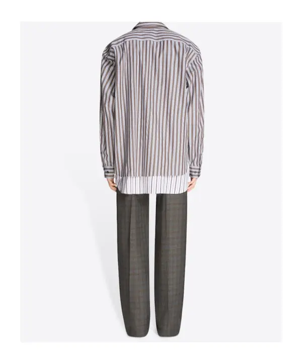 Dries Van Noten Double-layer Cotton Shirt