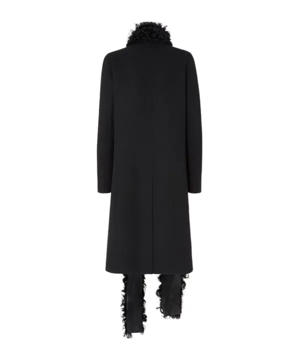 Fendi Wool And Shearling Coat