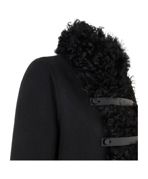 Fendi Wool And Shearling Coat