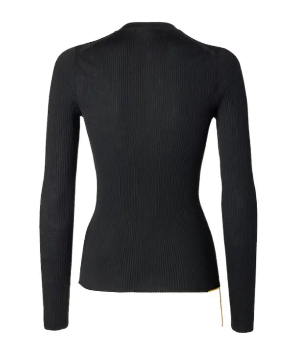 Fendi Wool Ribbed Jumper