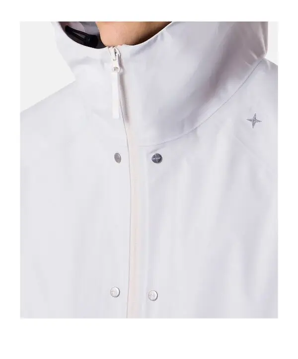 Stone Island Waterproof And Windproof Hooded Jacket