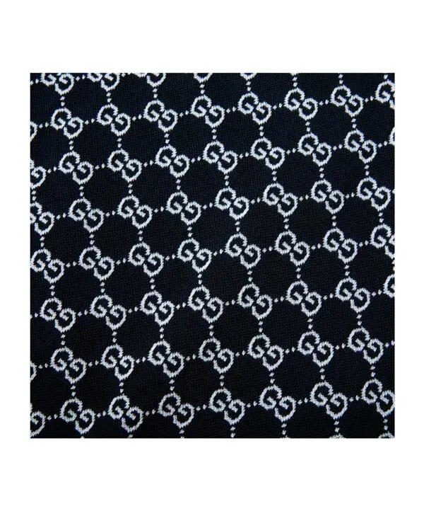 Gucci Allover Monogram Shortsleeve Polo Shirt