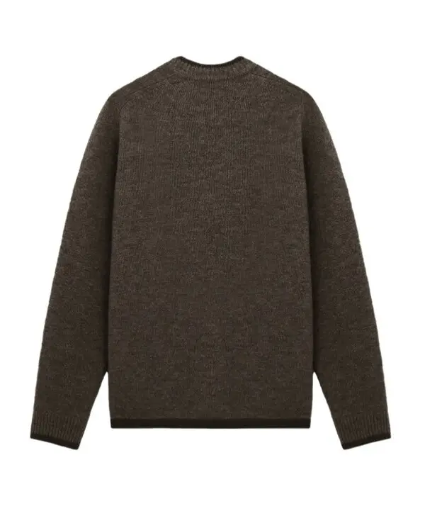 Stone Island Loose-fit Crewneck Jumper With Contrast Trims