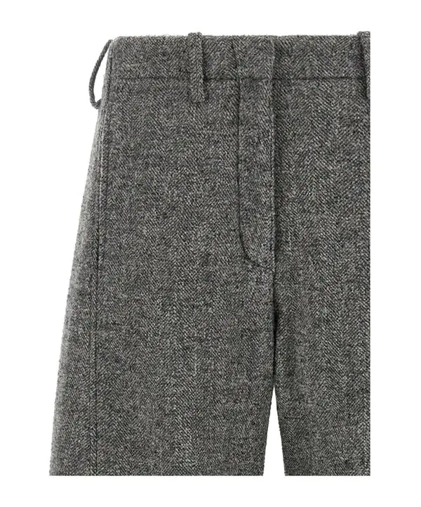 Magda Butrym Casual Trousers With Belt Loops