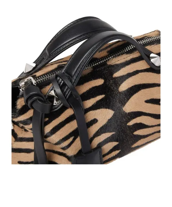 Fendi By The Way Soft Tiger-print Pony-effect Leather Bag