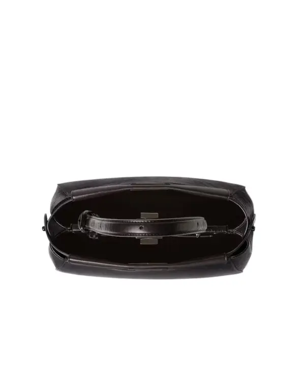 Fendi My Peekaboo Small Crackled Leather Bag