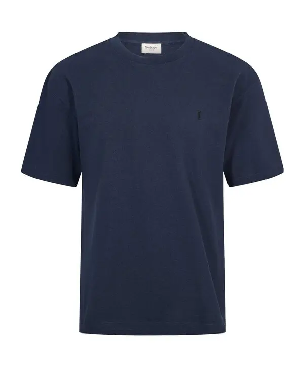 Saint Laurent Crewneck Shortsleeve Tshirt