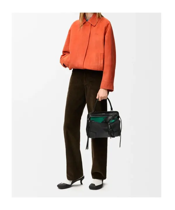 Loewe Suede Lambskin Drawstring Jacket