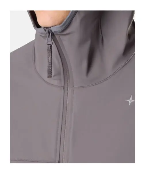 Stone Island Oversized-fit Zip-up Hooded Sweatshirt With Zip Pockets