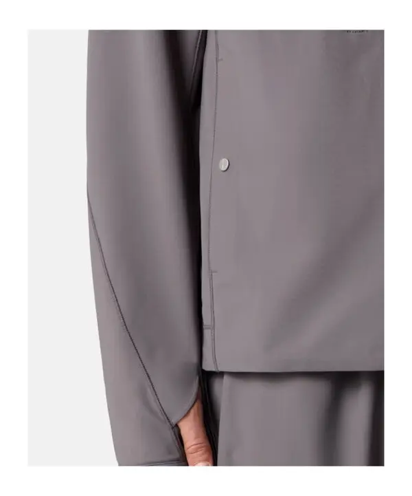 Stone Island Oversized-fit Zip-up Hooded Sweatshirt With Zip Pockets