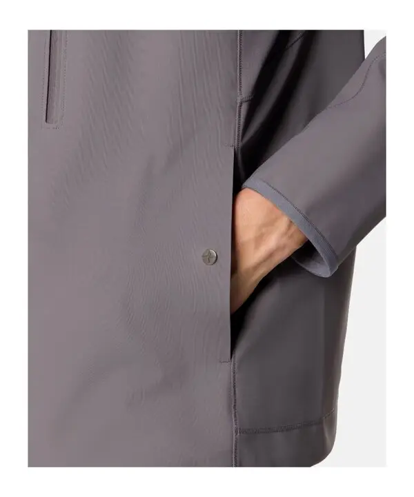Stone Island Oversized-fit Zip-up Hooded Sweatshirt With Zip Pockets