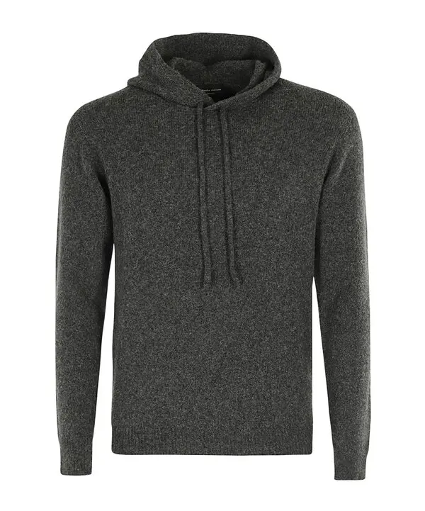 ROBERTO COLLINA Long-sleeved Sweater - Black
