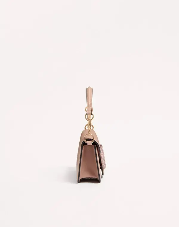 Valentino Garavani Locò Small Shoulder Bag With Jewel Logo