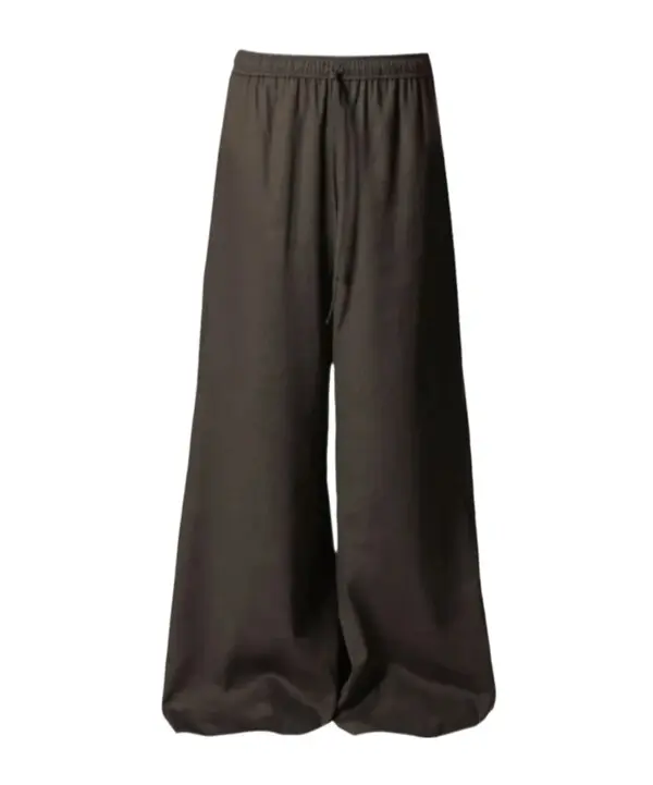 ROBERTO COLLINA Drawstring Trousers - Brown
