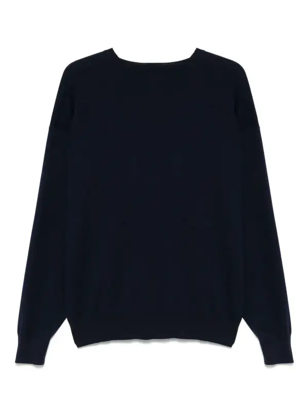 ROBERTO COLLINA Crew Neck Long Sleeve Sweater