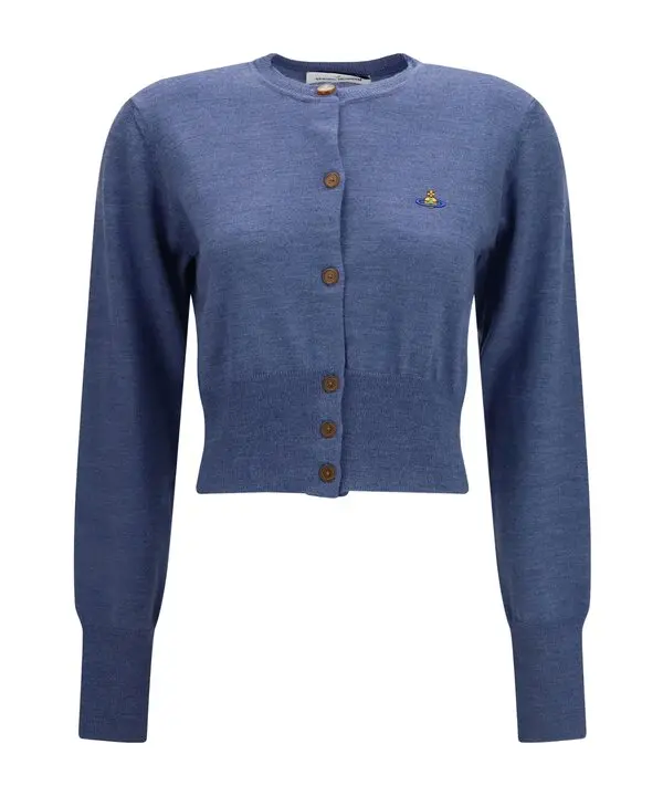 VIVIENNE WESTWOOD Bea Cropped Button Cardigan