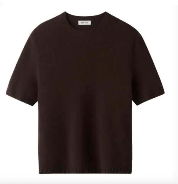 Soft Goat Oversized T-shirt - Mocha