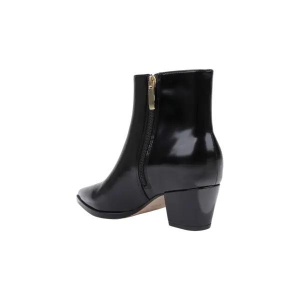 L'Agence Vesey Ankle Boot - Black Leather