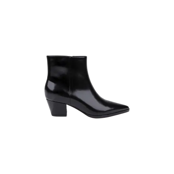 L'Agence Vesey Ankle Boot - Black Leather