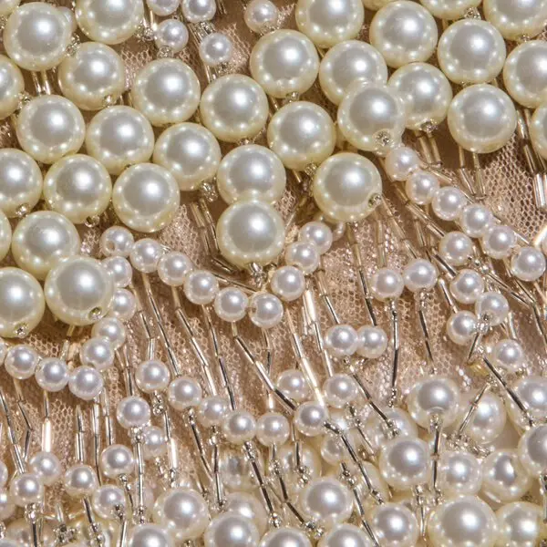L'AGENCE Rogan Embellished Cropped Top