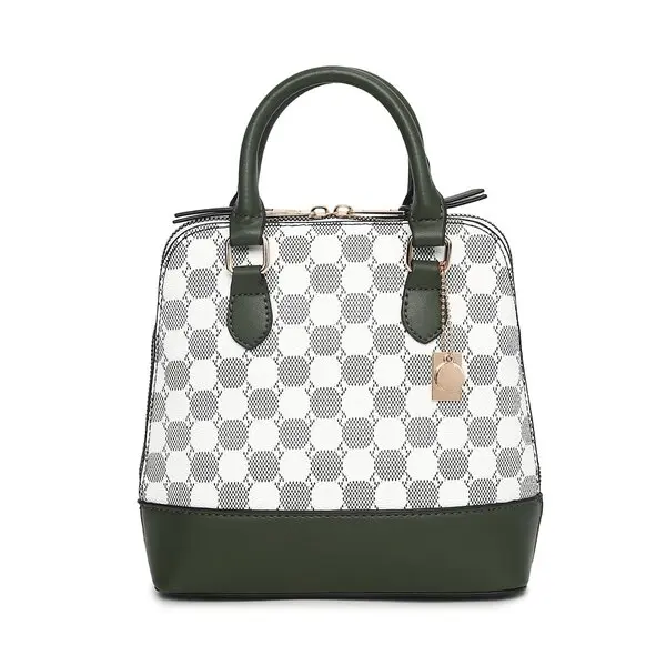 MKF COLLECTION BY MIA K. Marjorie Circular Print Satchel Bag