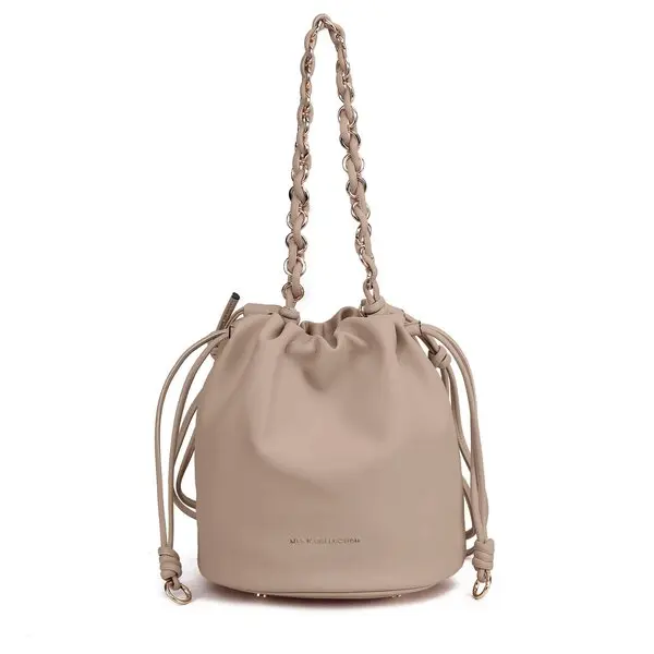 MKF COLLECTION - J'OMOR Paityn Bucket Bag Neutrals