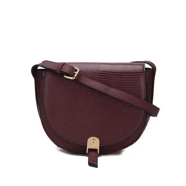 MKF COLLECTION - J'OMOR Adalyn Embossed Crossbody Bag Multicolour