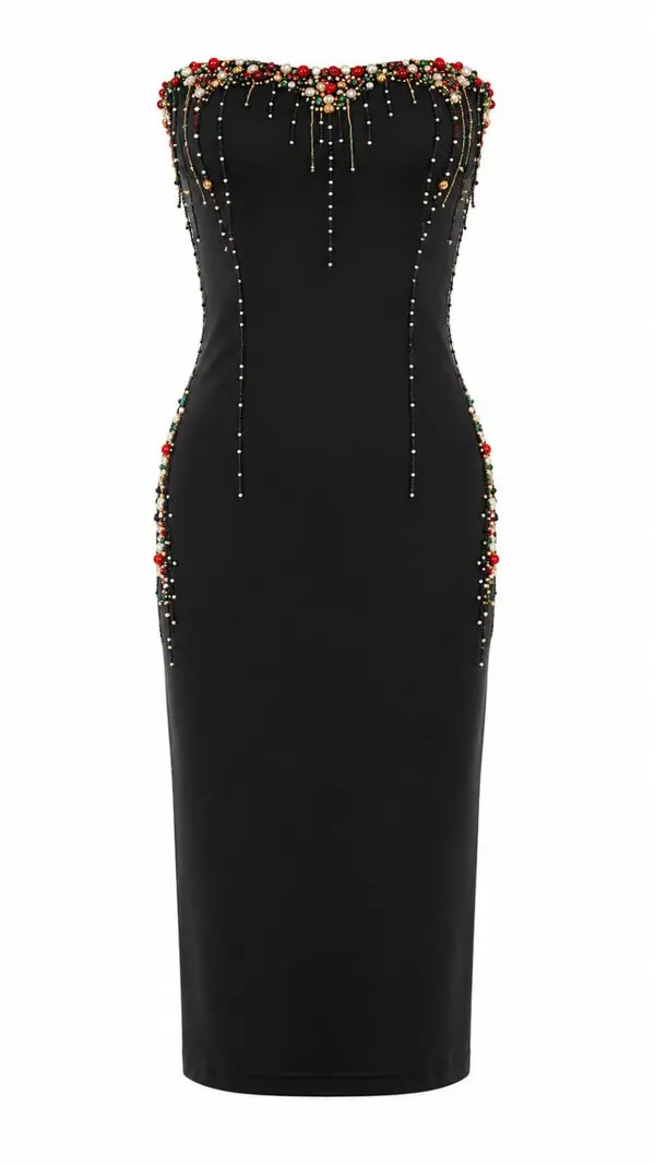 LABELFIORA The Imperial Noir Dress