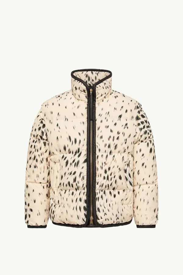 Moncler Rayonnant 2-in-1 Short Down Jacket - White