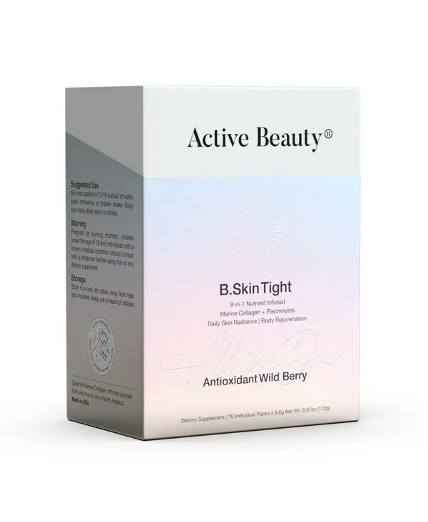 ACTIVE BEAUTY B. Skin Tight 9-in-1 Nutrient-infused Marine Collagen + Electrolytes - No Color