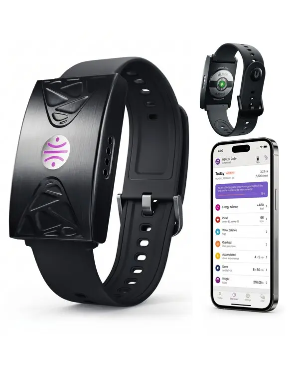 HEALBE Gobe U Smart Wellness Band - Black