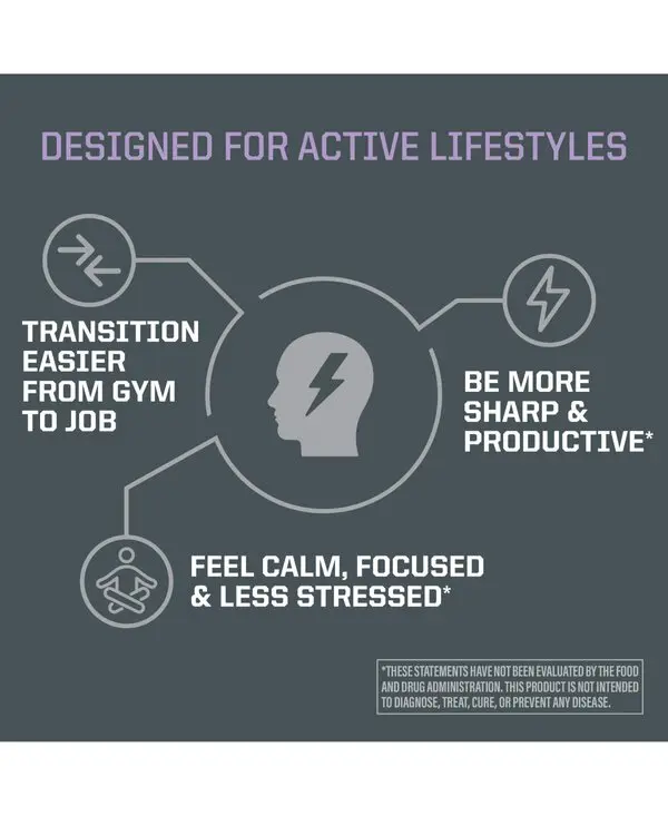 SUNWARRIOR Active Focus And Balance Capsules