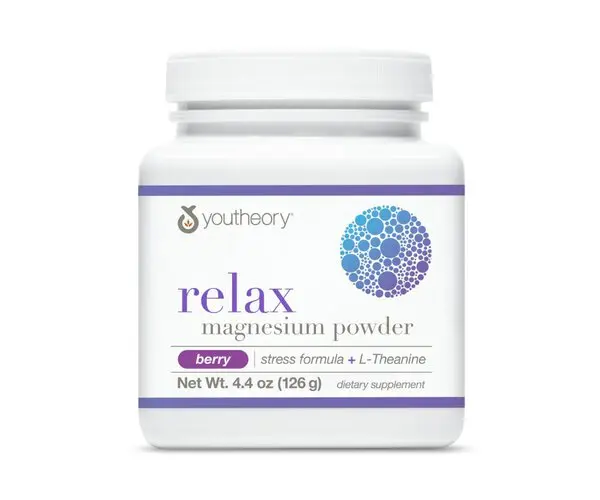 YOUTHEORY Relax Magnesium Powder Berry