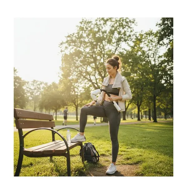 SEAMLESS OUTDOORS Flow Gun Deep Tissue Massager For Athletes - White